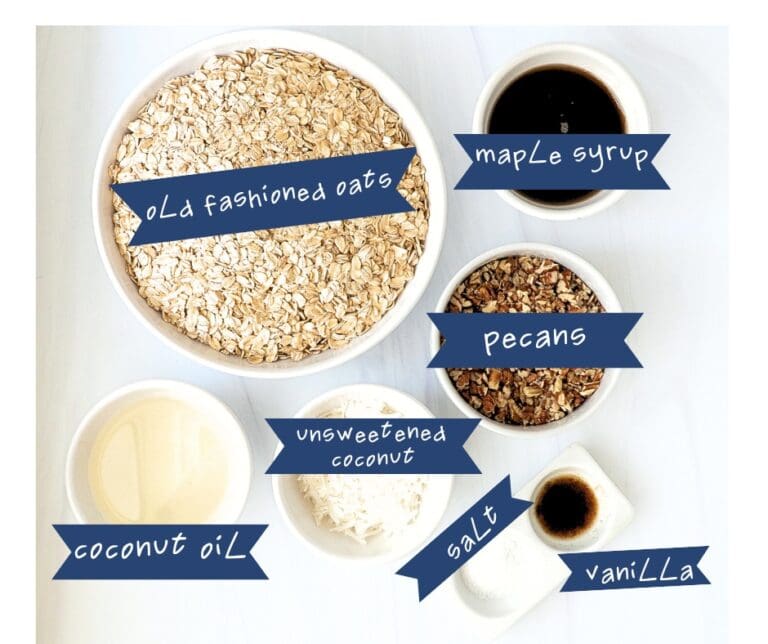 Maple Pecan Granola - Family Tree Foodie