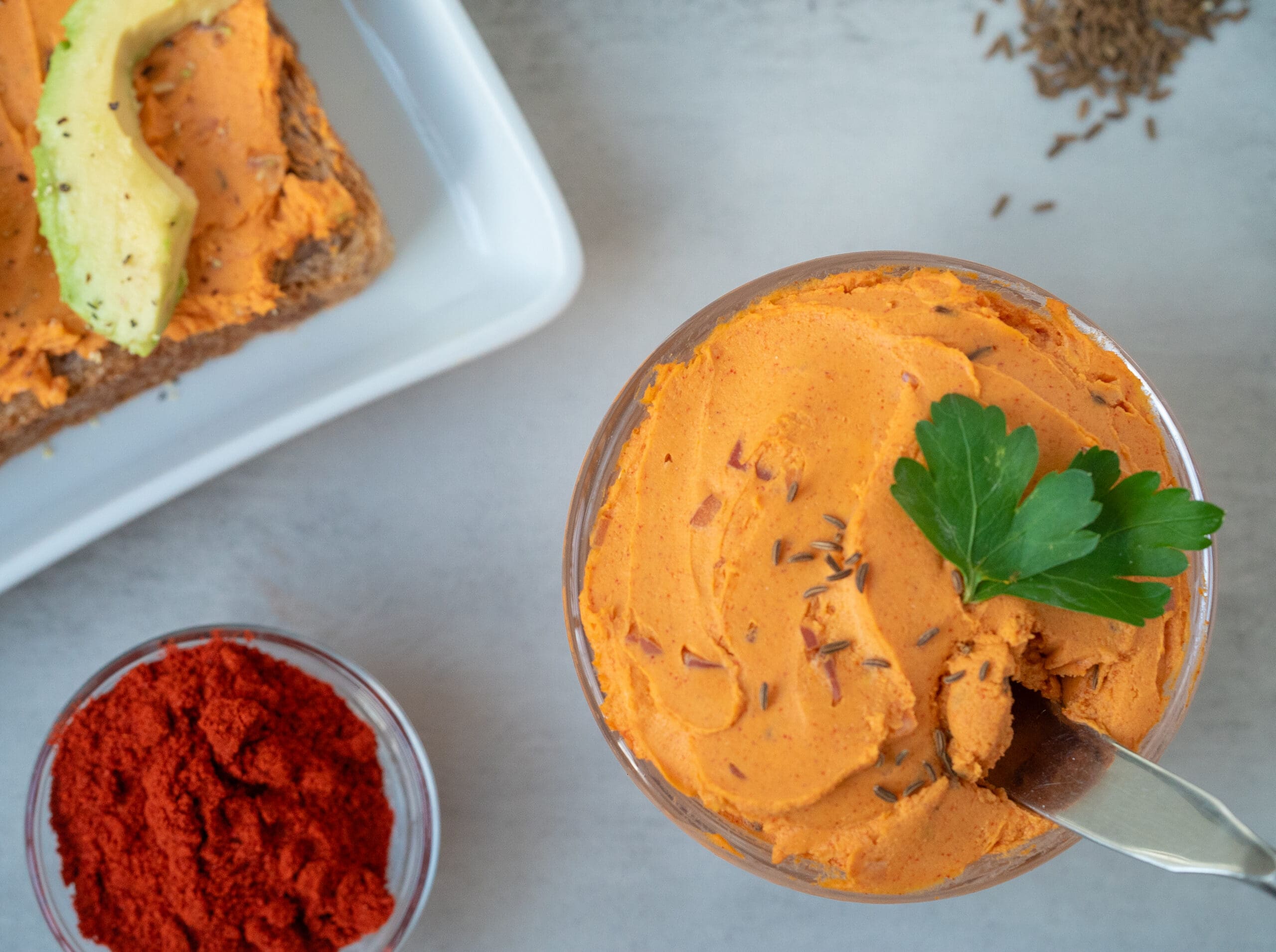 Maria's Authentic Hungarian Cheese Spread - Family Tree Foodie