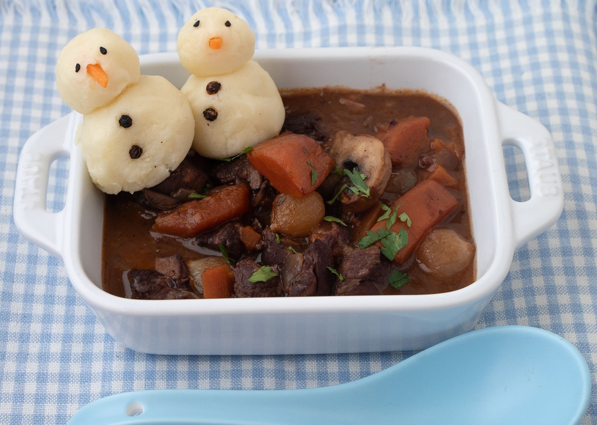 "Snowman Stew" | Easy and Decadent Recipe for Smoky Beef Stew with ...