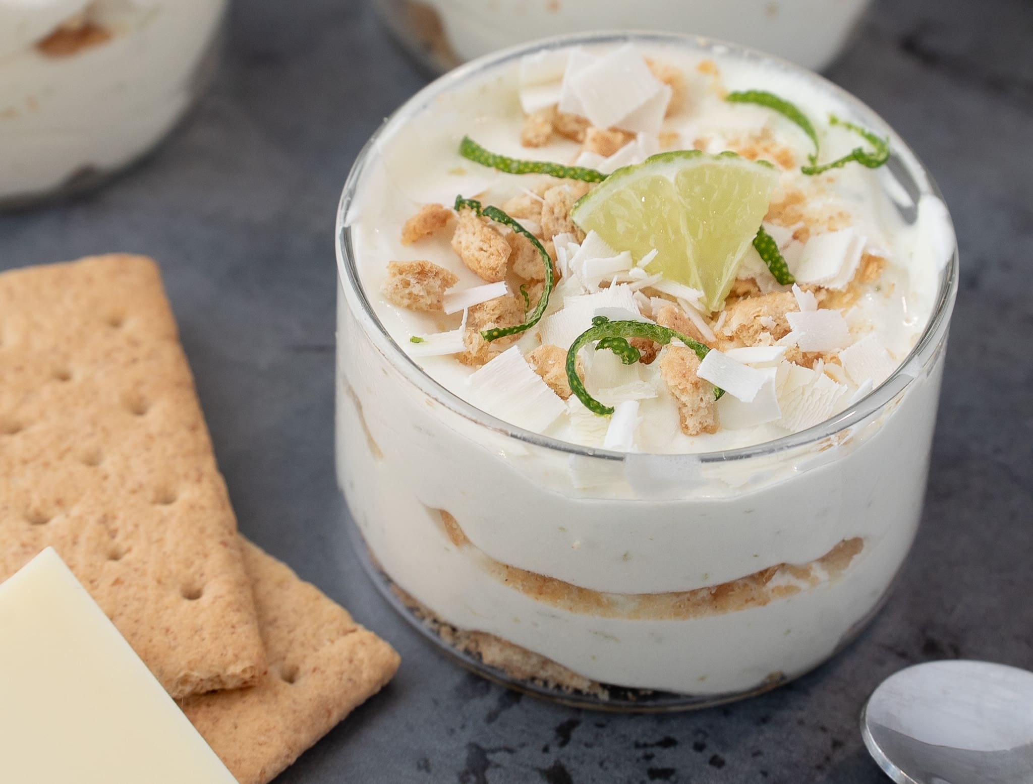 Lakeside Lime Mousse - An Easy, No-Bake Summer Dessert - Family Tree Foodie