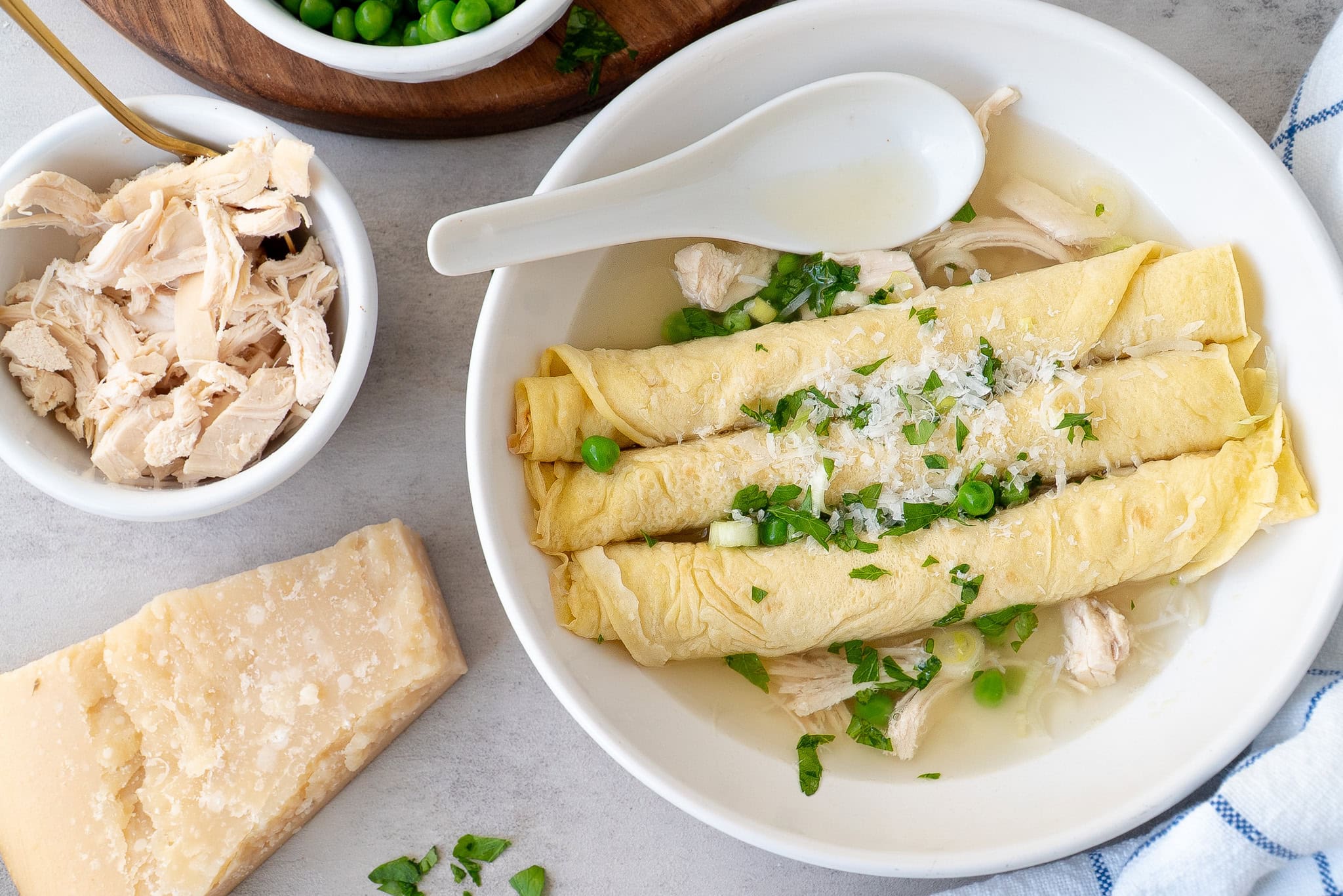 How to Make Scrippelle ‘Mbusse (Italian crepes in broth)